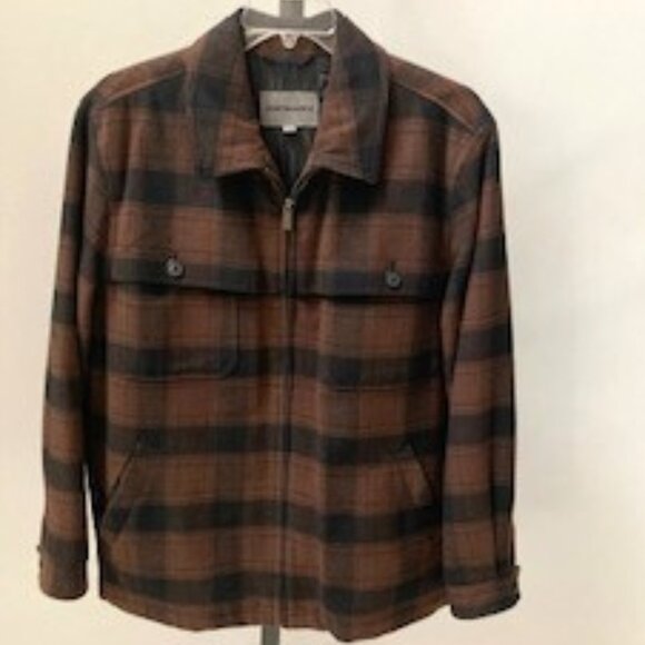 Johnston & Murphy | Jackets & Coats | Mens Johnston Murphy Wool Blend ...